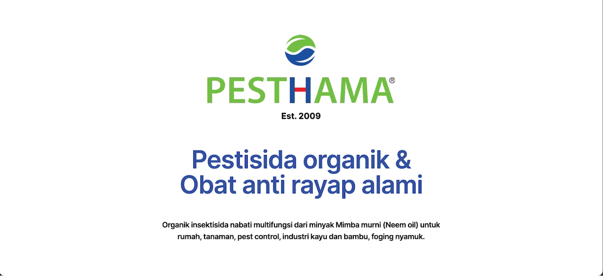 Pestisida organik dan obat anti rayap alami